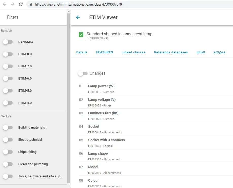 What is the ETIM classification system and how does it work?